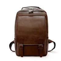 China 20-37 Litre Capacity Softback Backpack for Men's Leather Business Bag and Schoolbag for sale