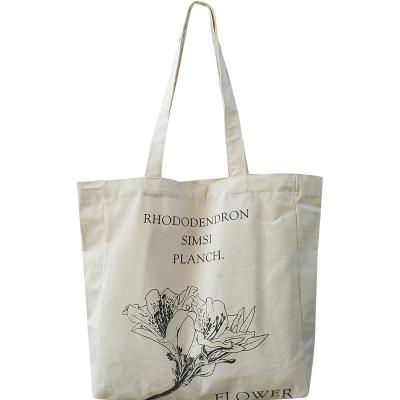 China Customized Color Canvas Shopping Bag with and Printed Pattern Customization for sale