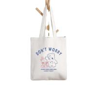 China Daily Life Custom Printed Logo Cotton Canvas Tote Bag Foldable Reusable Shopping Bag for sale
