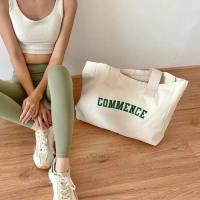 China Custom Logo Natural Cotton Shopping Tote Bag for Women's and Shopping for sale