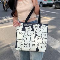 China Medium Canvas Tote Bag Made of Organic Cotton Linen for Sustainable Shopping Solutions for sale