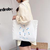 China Customized Color Eco Friendly Recycled Large Shopping Bag Canvas Cotton Tote Bags for sale
