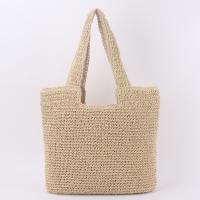 China Accepable OEM/ODM Summer Raffia Straw Tote Bag for Recycled Beach Bag for sale