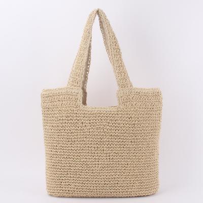 China Accepable OEM/ODM Summer Raffia Straw Tote Bag for Recycled Beach Bag for sale