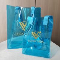China TPU Light Blue Fitness Beach Swimming Outdoor Bag Big Capacity Waterproof Bag for sale
