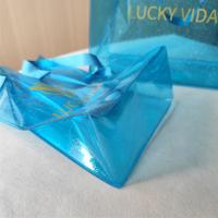 China TPU Light Blue Fitness Beach Swimming Outdoor Bag Big Capacity Waterproof Bag for sale