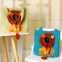 China All Seasons Portable Canvas Pet Outdoor Bag Custom Logo Printed Bag for Dogs and Cats for sale