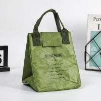 China Brown Dupont Paper Thermal Bag for Insulated Lunch Cooler Durable and Waterproof for sale
