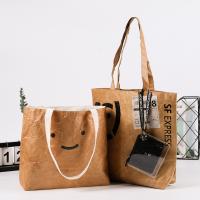 China Custom Big Capacity Tote Bag Sopping Bag Eco Friendly Waterproof Dupont Paper Bag for sale