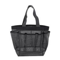China Customizable Nylon Mesh Cosmetic Bag for Multifunctional Makeup Storage and Travel for sale