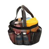 China Customizable Nylon Mesh Cosmetic Bag for Multifunctional Makeup Storage and Travel for sale