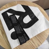 China Customized Logo Print PP Woven Tote Bag for Beach Travel Study Promotion for sale