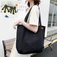 China Plain Organic Cotton Canvas Tote Bag with Custom Logo Recycled Shopping Bag for sale
