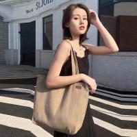 China Plain Organic Cotton Canvas Tote Bag with Custom Logo Recycled Shopping Bag for sale