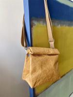 China Customized Logo Custom Color Waterproof Washable Dupont Tyvek Kraft Paper Market Tote for sale