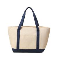 China Medium Size Custom Printed Recycle Plain Organic Cotton Canvas Tote Bag With Logo for sale