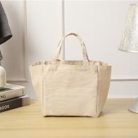 China Medium Size Custom Printed Recycle Plain Organic Cotton Canvas Tote Bag With Logo for sale