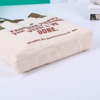 China Letter Pattern Type Washable Canvas Tote Bag Fashionable for Promotion Festival Gift for sale