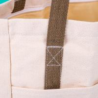 China Letter Pattern Type Washable Canvas Tote Bag Fashionable for Promotion Festival Gift for sale