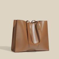 China Letter Pattern Type Ritzy Minimalist Women Shopping Bag Customized Leather Tote Bags for sale
