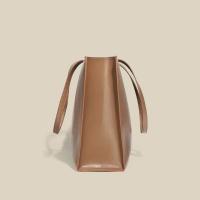China Letter Pattern Type Ritzy Minimalist Women Shopping Bag Customized Leather Tote Bags for sale