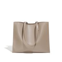 China Letter Pattern Type Ritzy Minimalist Women Shopping Bag Customized Leather Tote Bags for sale