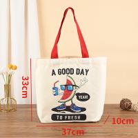 China Custom Logo Color Size Recycled Fabrics Mini Canvas Cotton Tote Bag for Women Kids for sale