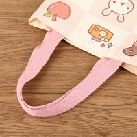 China Custom Logo Color Size Recycled Fabrics Mini Canvas Cotton Tote Bag for Women Kids for sale