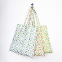 China Handled Style Custom Print Cotton Canvas Tote Bag for Eco-friendly Holiday Gift for sale