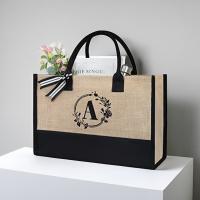 China Handled Style Custom Print Cotton Canvas Tote Bag for Eco-friendly Holiday Gift for sale