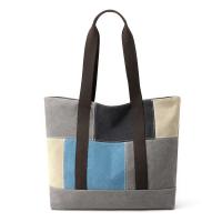 China Women Fashionable Canvas Tote Shopping Bags with Custom Logo and Customized Color for sale