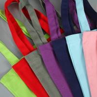 China Customized Color Reusable Designer Cloth Canvas Cotton Shopping Tote Bag Eco Friendly for sale