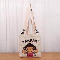 China Handled Style Eco-friendly Custom Printed Logo Canvas Cloth Shopping Bag Cotton Tote Bags for sale