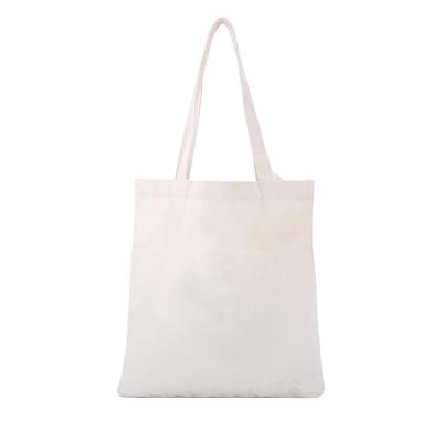 China Custom Logo Printed Reusable Canvas Tote Bag for Daily School Life Shopping Needs for sale