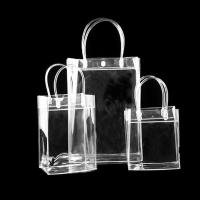 China Open Closure Custom Clear Pvc Packaging Bag for Transparent Large Pvc Tote Gifts Travel for sale