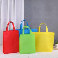 China Daily School Life Manufacturers Custom Reusable Black Non-woven Bag for Tote Shopping Bag for sale