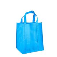 China Custom Logo Printed Non Woven Fabric Tote Bag for Grocery Shopping and Promotion for sale