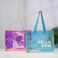 China Cosmetics Convenience Newest Fashinable Custom Eco Large Waterproof Clear Shopping Handbag for sale