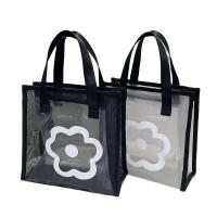 China Cartoon Pattern Reusable Eco Mini Tote Bag Custom Printed Polyester Nylon Mesh Shopping for sale