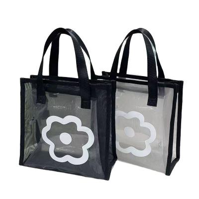 China Cartoon Pattern Reusable Eco Mini Tote Bag Custom Printed Polyester Nylon Mesh Shopping for sale