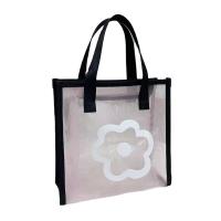 China Cartoon Pattern Reusable Eco Mini Tote Bag Custom Printed Polyester Nylon Mesh Shopping for sale