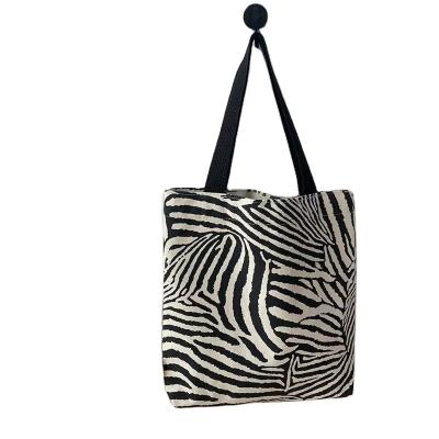 China Custom Printed Canvas Tote Bag for Eco Recycled Shopping Newest Fashionable Style for sale