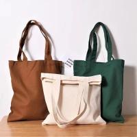 China Custom Printed Canvas Tote Bag for Eco Recycled Shopping Newest Fashionable Style for sale
