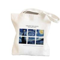 China Customized Color Reusable Plain Cotton Canvas Grocery Shopping Tote Bag for Promotion for sale