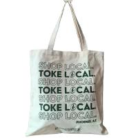 China Custom Reusable Shopping Canvas Cotton Tote Bags Medium Size with Eco-friendly Design for sale