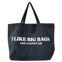 China Personalized Print Cotton Black Canvas Tote Bag for Shopping Newest Fashionable Style for sale
