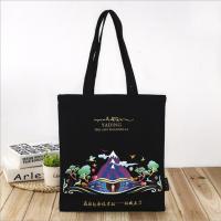 China Handled Style 10oz Canvas Tote Bag with Zipper Perfect and Personalization Projects for sale
