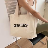 China Natural Extra Large Canvas Tote Bag With Logo Printing For Shopping Needs for sale