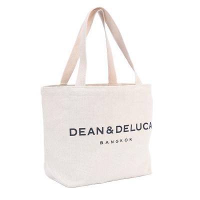 China Cloth Canvas Eco Friendly Reusable Designer Shopping Tote Bag With Custom Logo Printed for sale