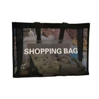 China Mesh Shopping Bag Summer Large Capacity Environmental Beach Bag Gym Yoga Shoulder Tote Bag for sale